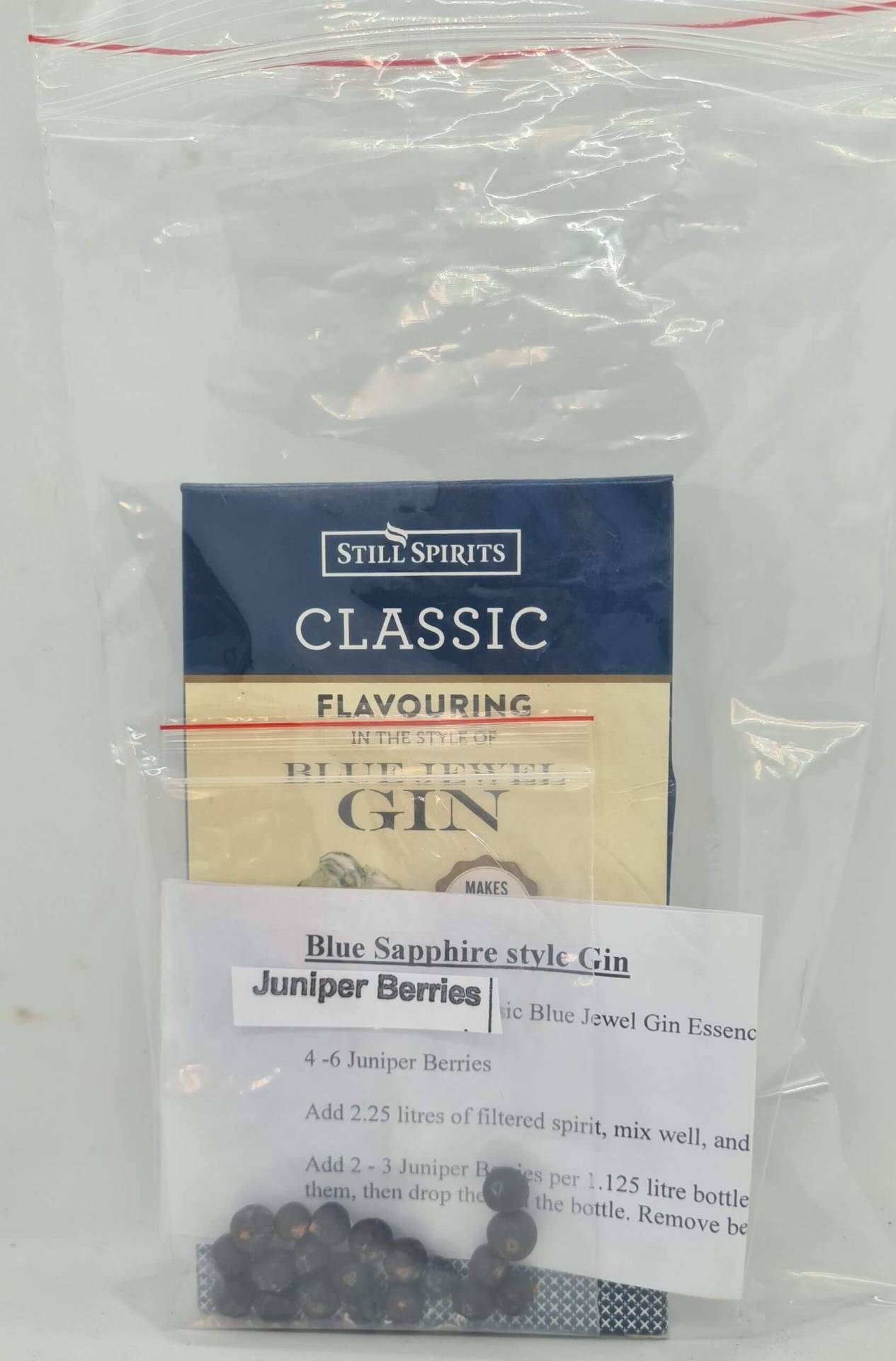 Recipe Packs - Blue Sapphire style Gin - Marlin Coast Home Brew